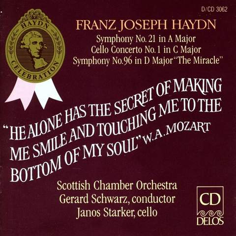 Haydn: Symphonies Nos. 21, 96 & Cello Concerto No. 1 in C Major ...
